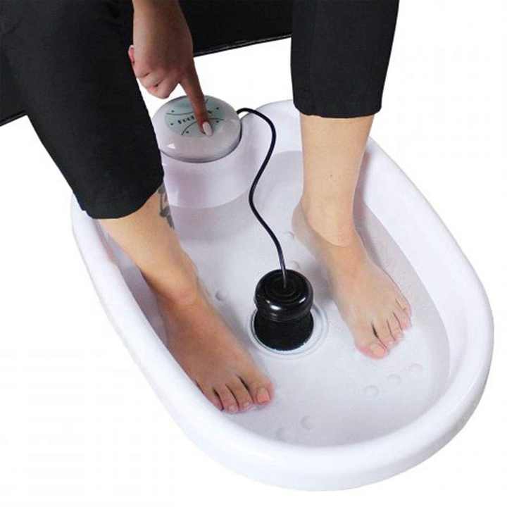 Premium Ionic Foot Detox Cleanse Vibrating Whirlpool Soak Bath — SJ ...