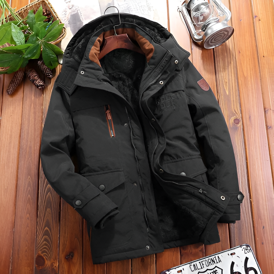 Multi-Pocket Padded Fleece Jacket – Warm, Functional & Stylish for Col ...